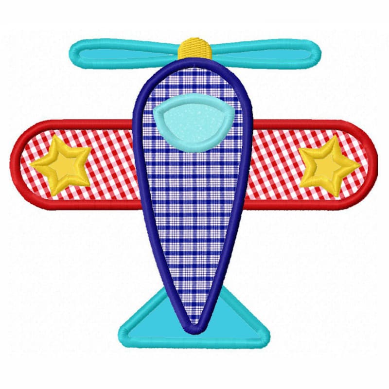 Airplane Applique - Etsy