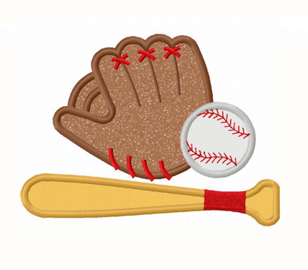 Baseball Applique Machine Embroidery Design,soft Ball Embroidery,sport ...