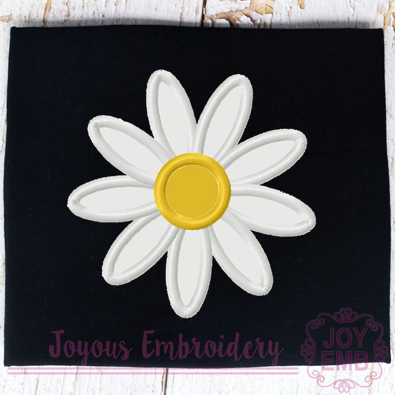 Daisy Embroidery - Etsy