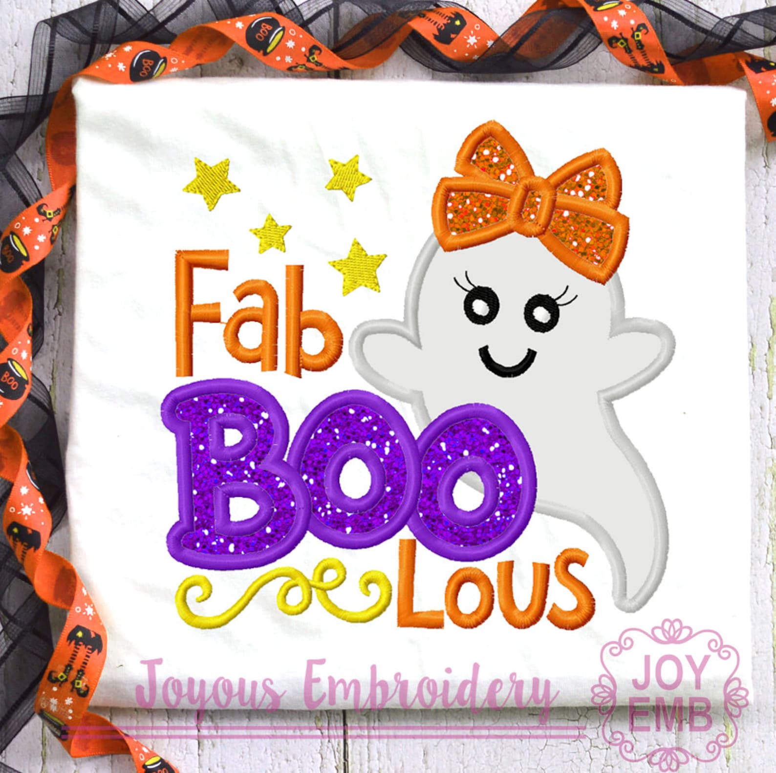 Fab BOO Lous Applique,ghost Applique,halloween Embroidery,halloween ...