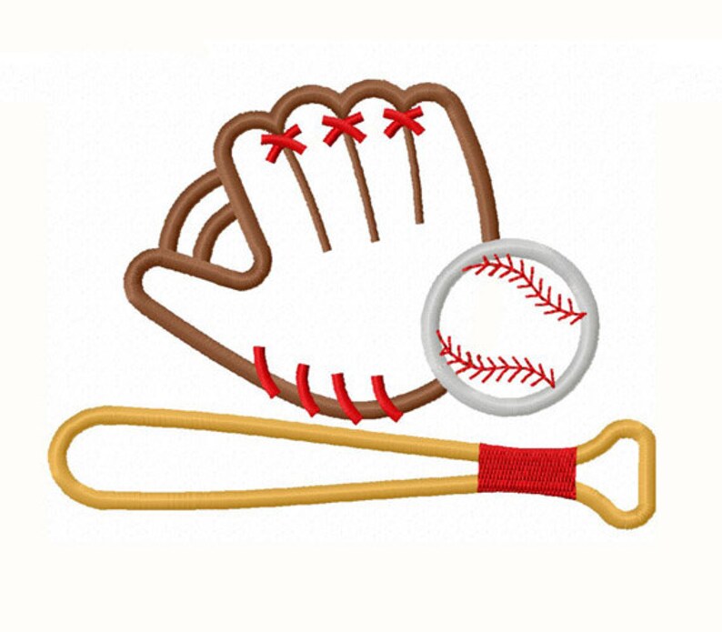 Baseball Applique Machine Embroidery Designsoft Ball - Etsy