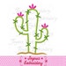 Cactus Embroidery Design,cactus Applique Design,girls Applique,girls ...