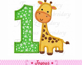Instant Download Giraffe Applique Embroidery Design NO:1758 | Etsy