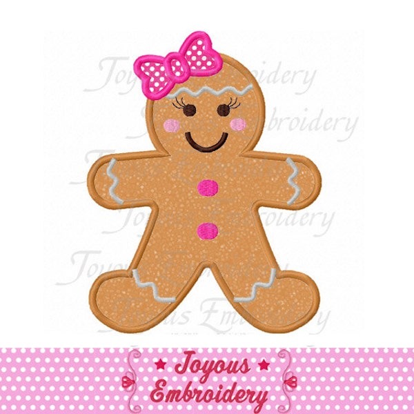 Gingerbread Applique - Etsy