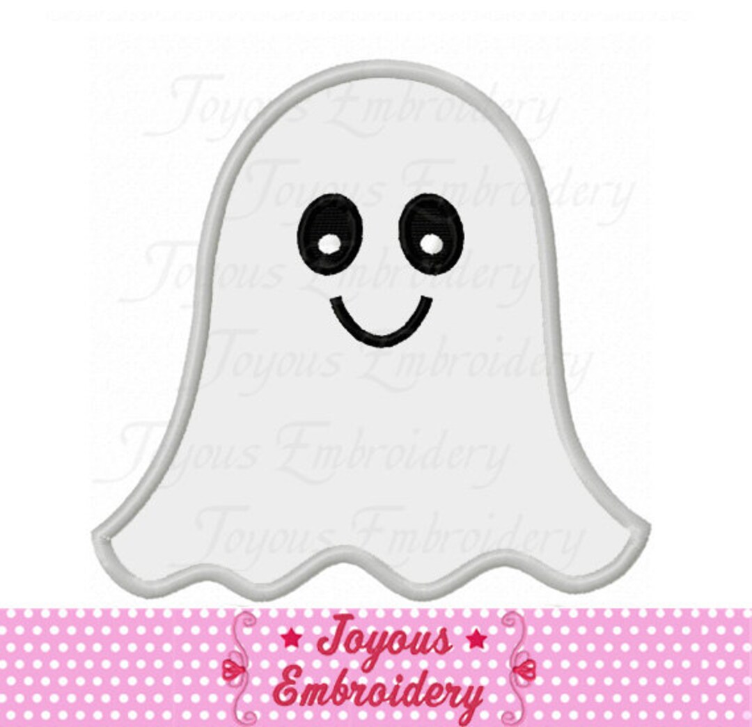 Instant Download Halloween Ghost Applique Embroidery Design NO:2184 - Etsy