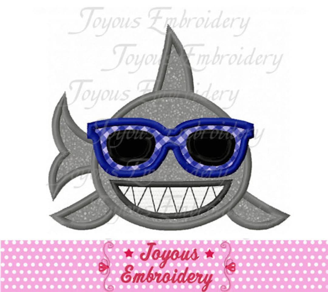 Shark Applique Machine Embroidery Design,shark Applique,shark ...