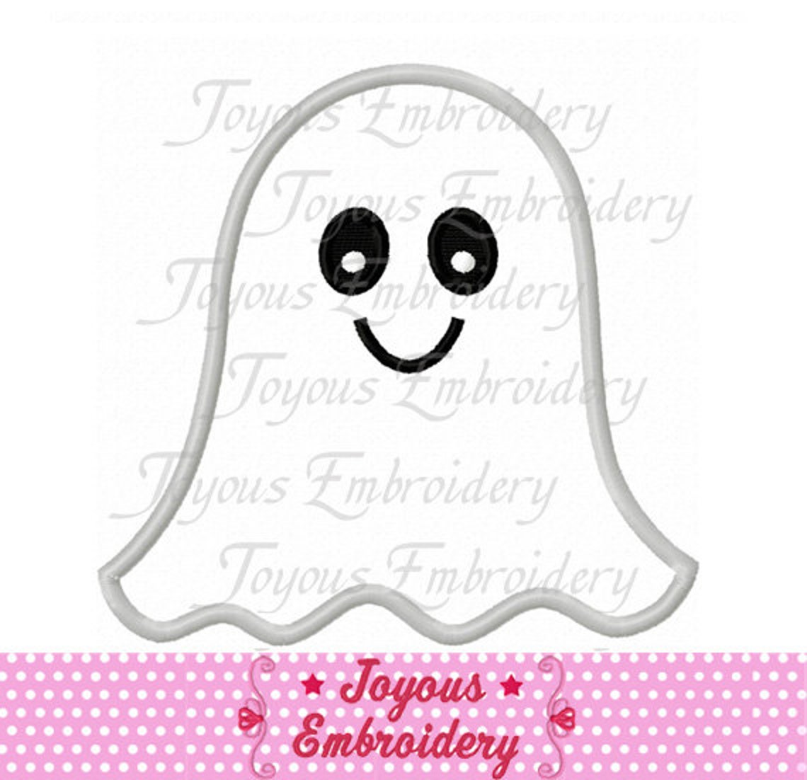 Instant Download Halloween Ghost Applique Embroidery Design NO:2184 - Etsy