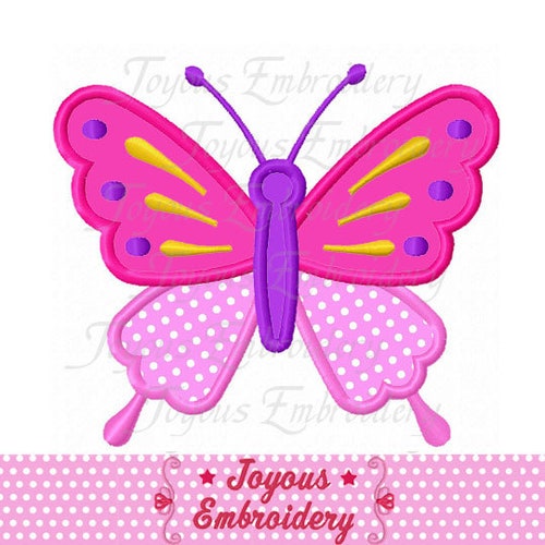 Spring Butterfly Applique Machine Embroidery Design NO:0024 - Etsy