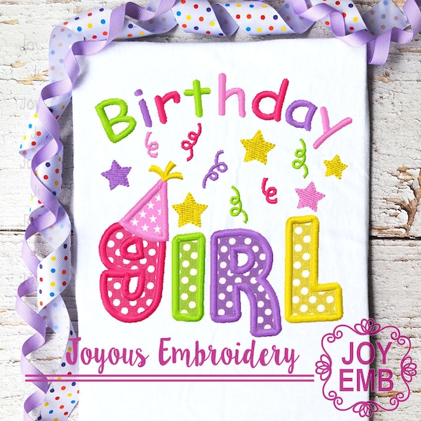 Girl Applique - Etsy