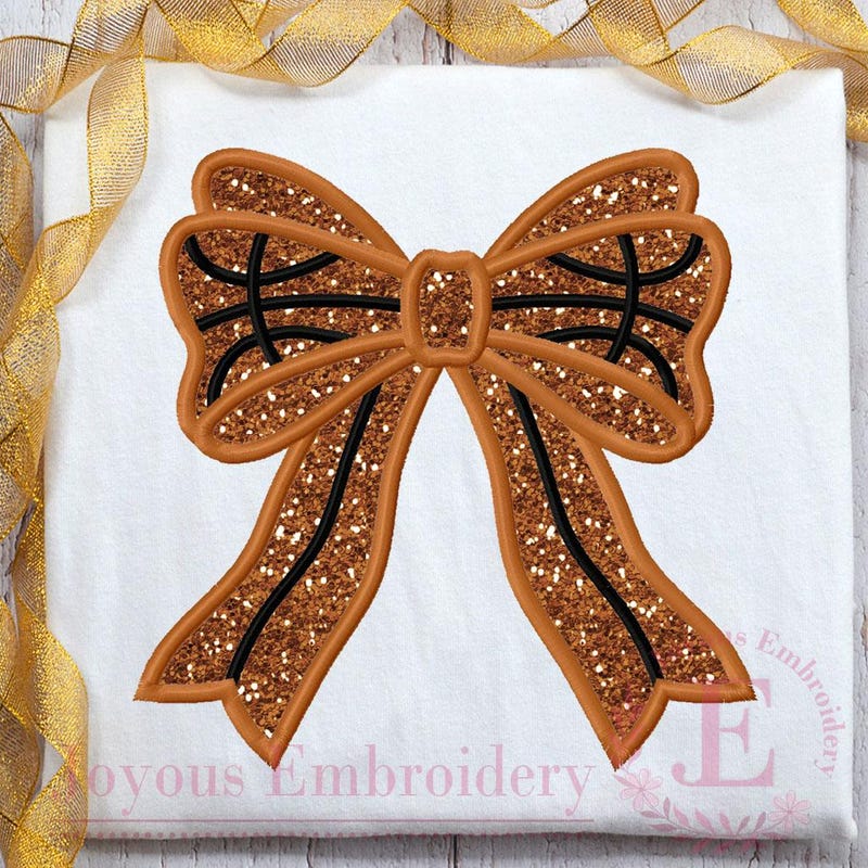 Basketball Bow Side Pes - Etsy