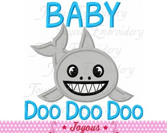 Shark Applique Embroidery Design INSTANT DOWNLOAD - Etsy