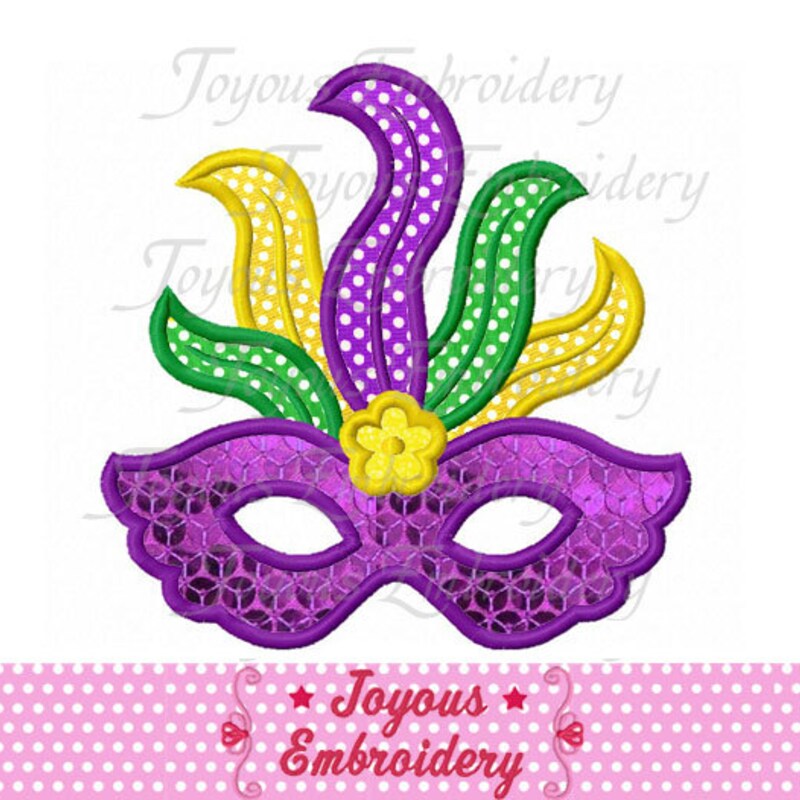 Masquerade Masks Embroidery - Etsy