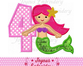 Mermaid Tail Number 9 Mermaid Number 9 Birthday Princess - Etsy