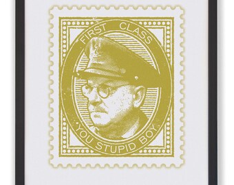 Kenneth Williams Print Stamp Print Oooh Matron Print Carry | Etsy