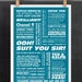 The Fast Show Typographic Print, Suit You Sir Print, the Fast Show ...