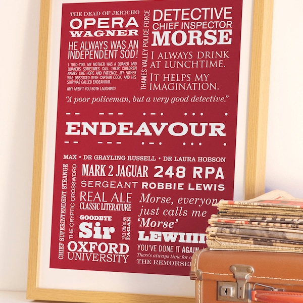 Typographic Print - Etsy