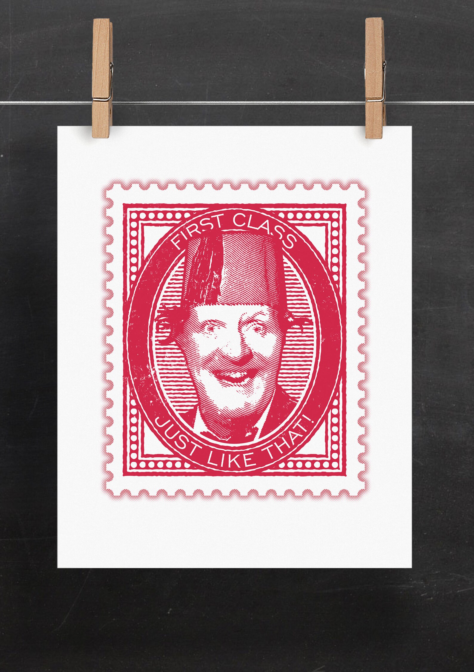 Tommy Cooper Print Just Like That Art Print Tommy Cooper - Etsy