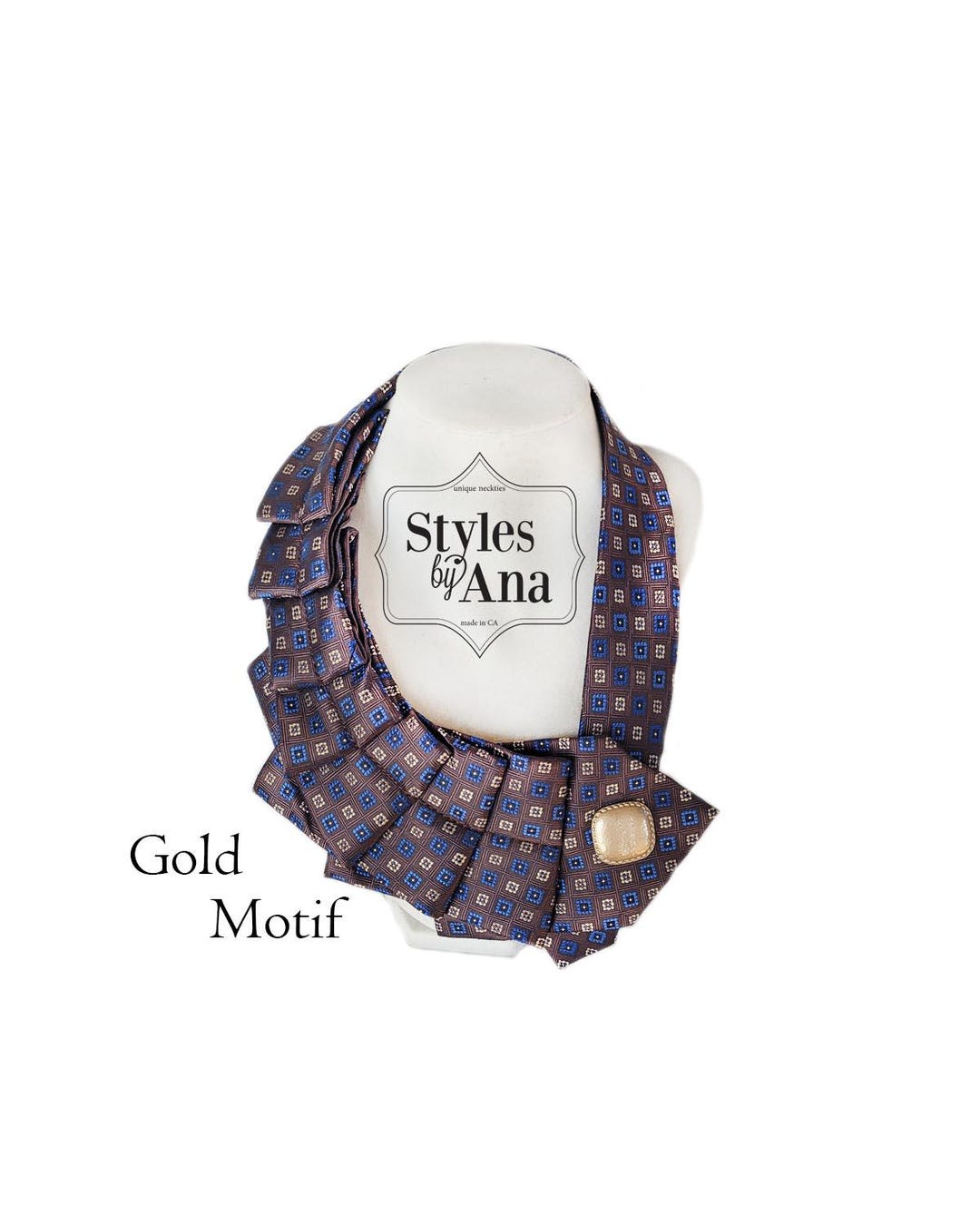 Unique Necktie Art,necktie Necklace,necktie Scarf,repurposed Clothing ...