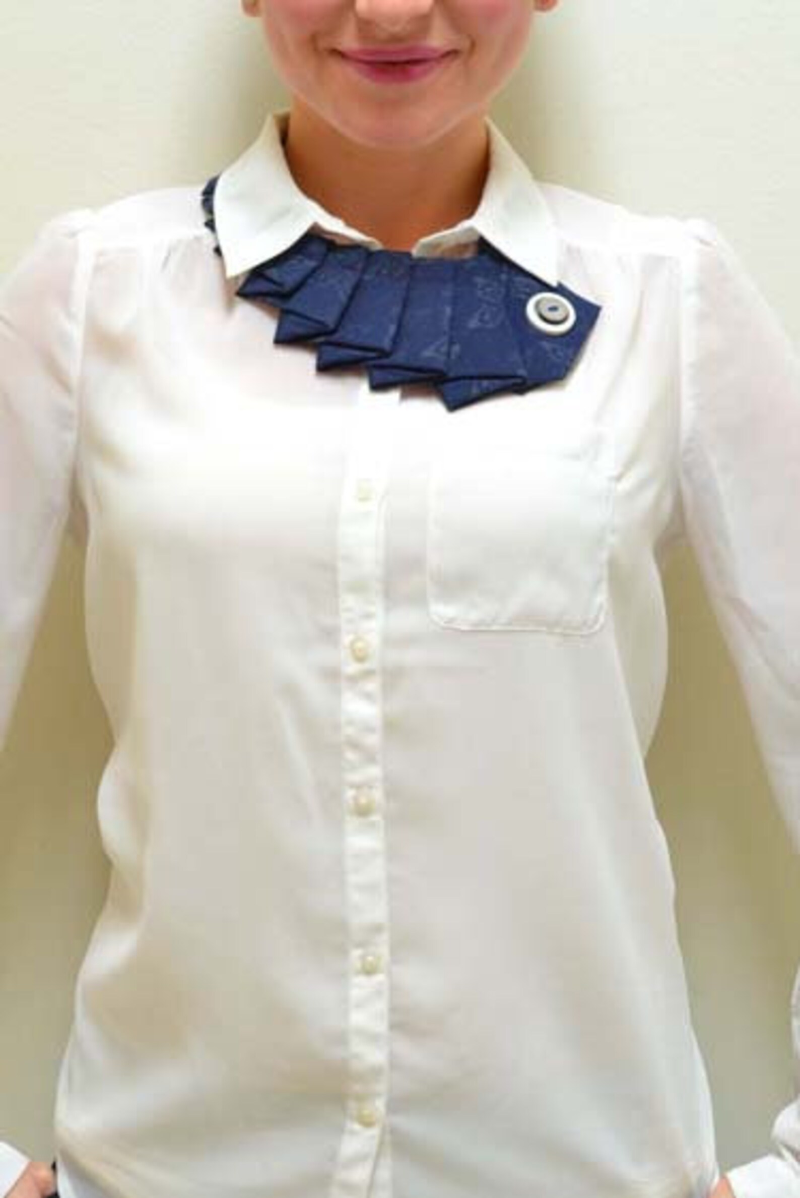 Unique Necktie Artnecktie Necklacenecktie Scarfrepurposed - Etsy