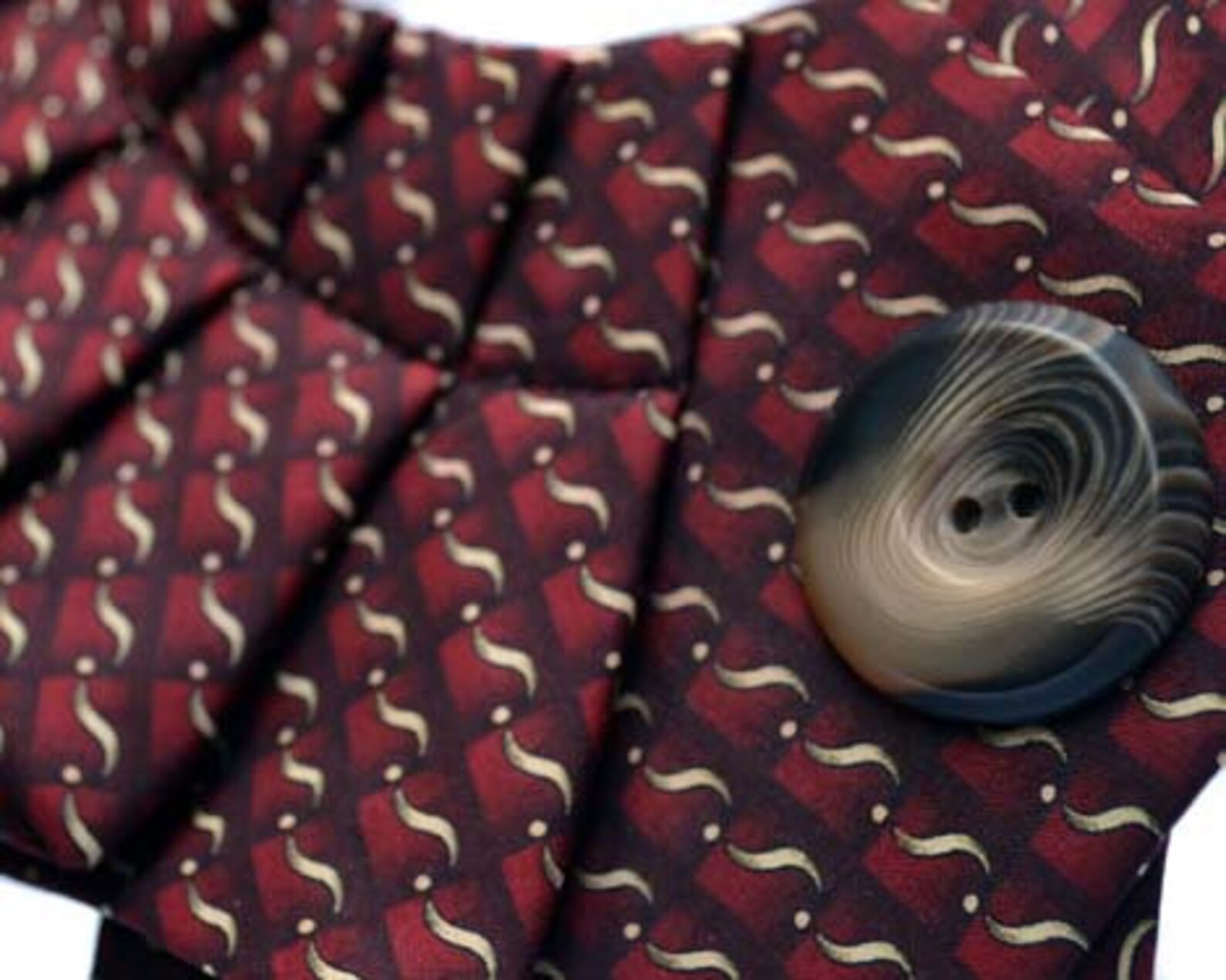 Unique Necktie Art,necktie Necklace,necktie Scarf,repurposed Clothing ...