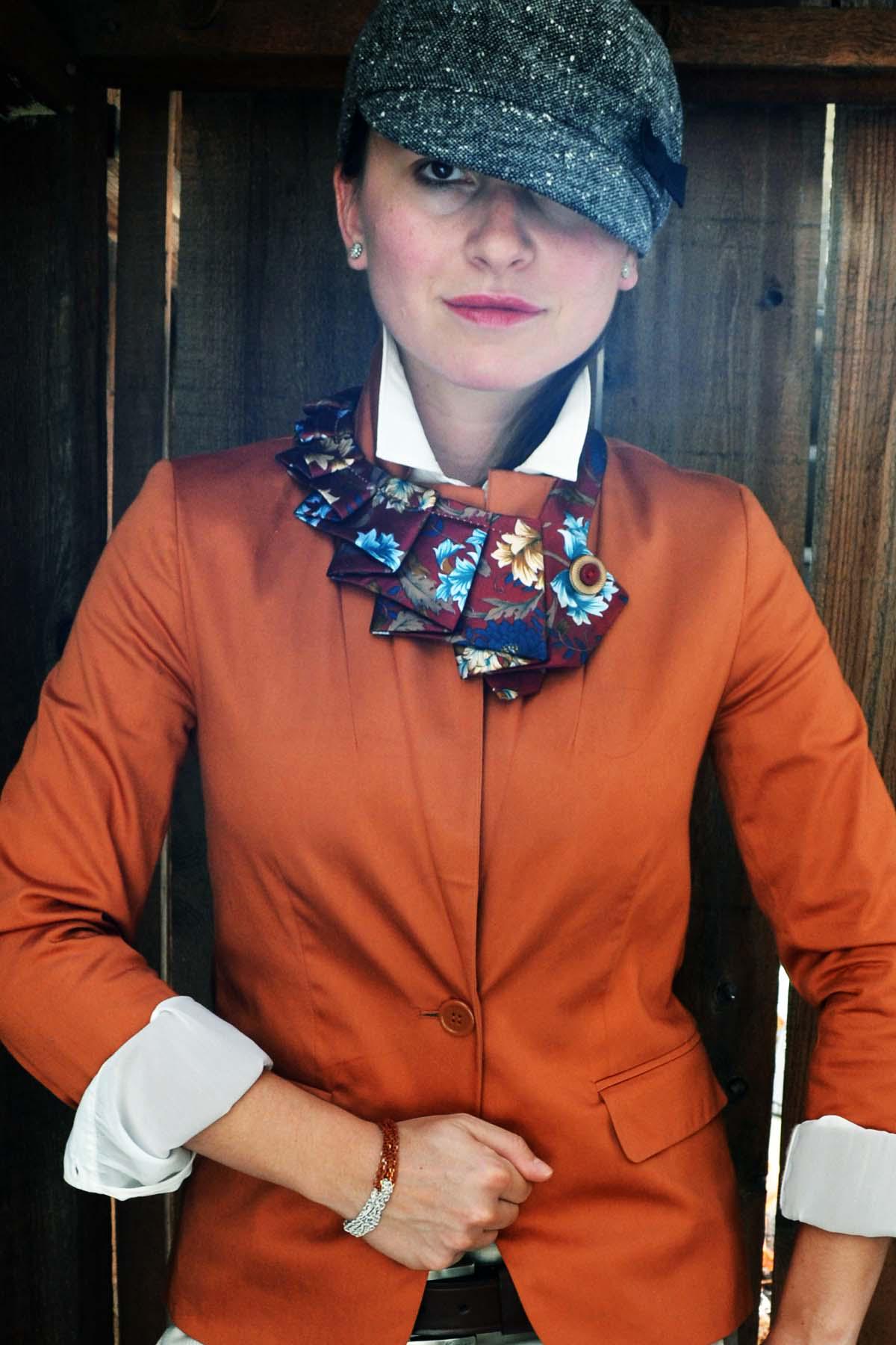 Necktie Necklace, Women Neckties, Unique Finds, Statement Necklace ...