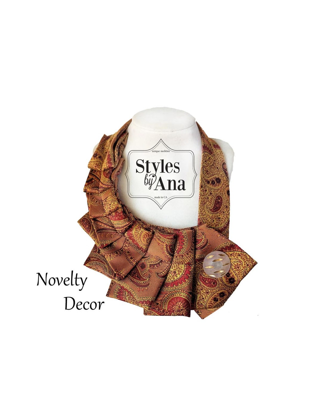 Necktie Necklace, Unique Finds, Statement Necklace, Collar, Women ...