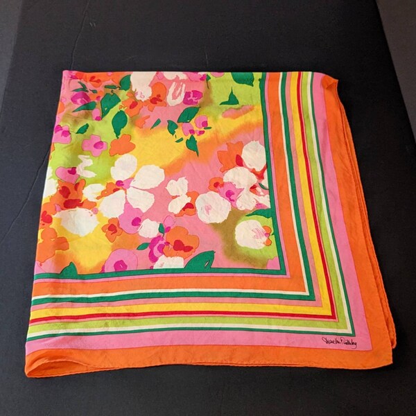 Neon Scarf - Etsy