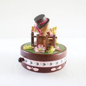 Vintage German Music Box Sisters Wood Hummelwerk Dans Kids - Etsy