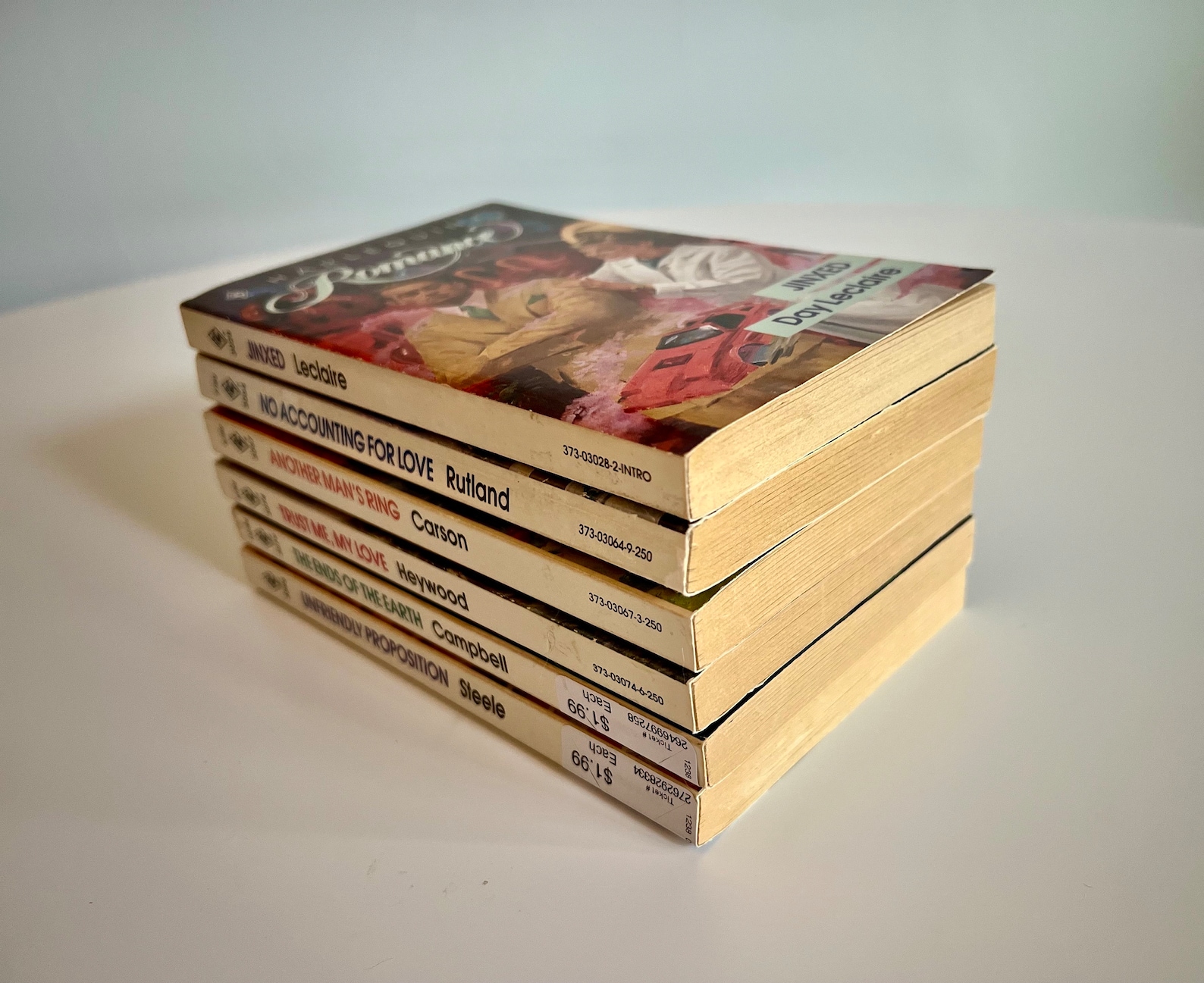 Vintage 1990s Harlequin Romance Novels - Set of 6 First Editions - Etsy