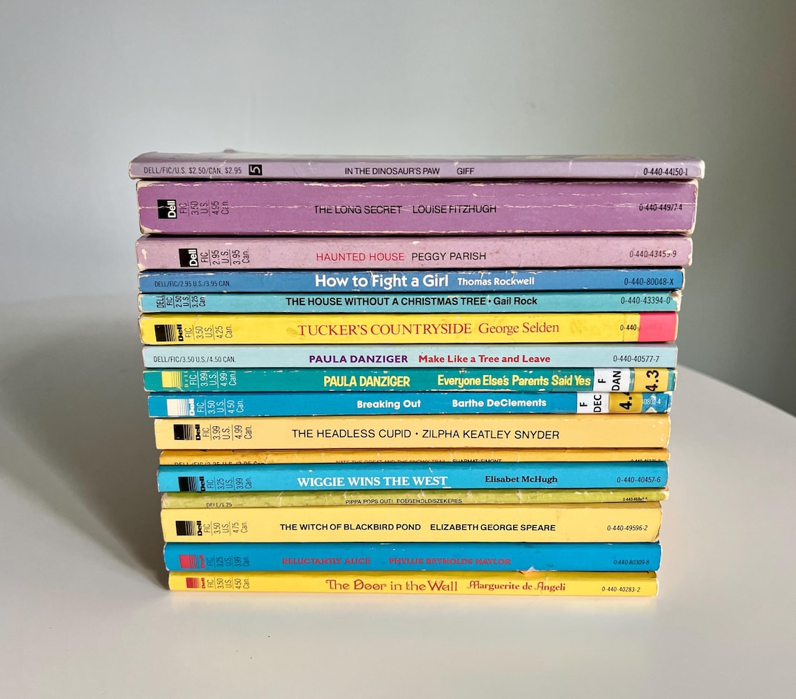 Assorted Vintage Dell Yearling Books//you Choose, Sold Separately ...