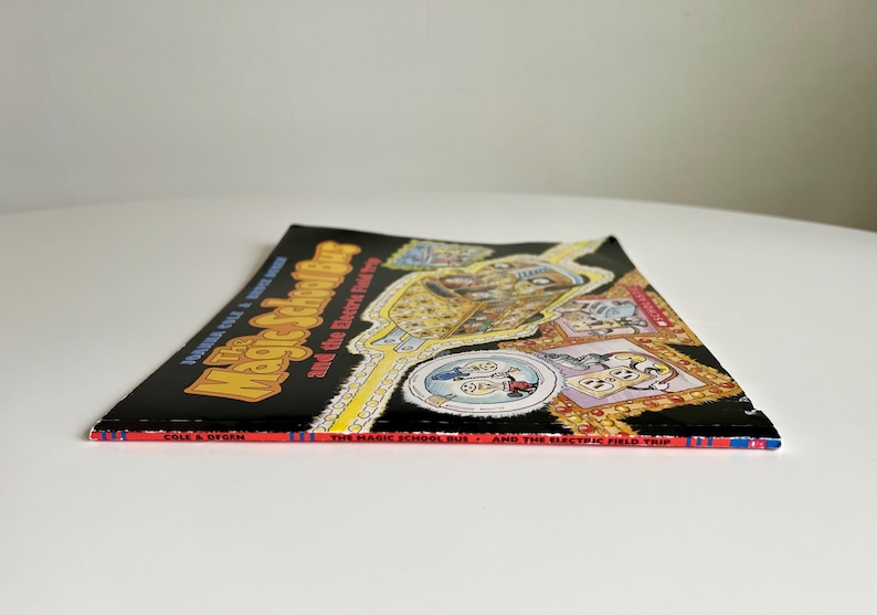 1997 Magic School Bus: Electric Field Trip, Joanna Cole, Vintage ...