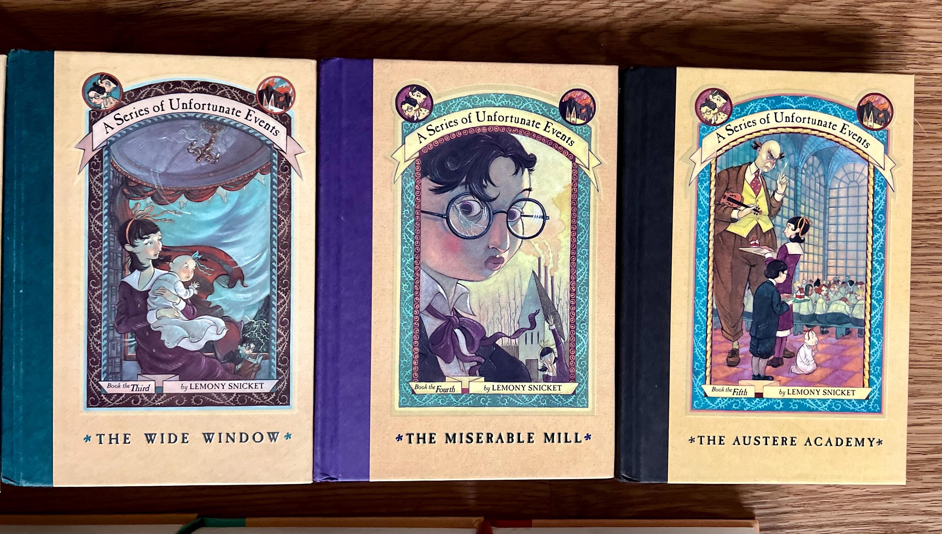 First Edition: A Series of Unfortunate Events Hardcover Novels, Sold ...