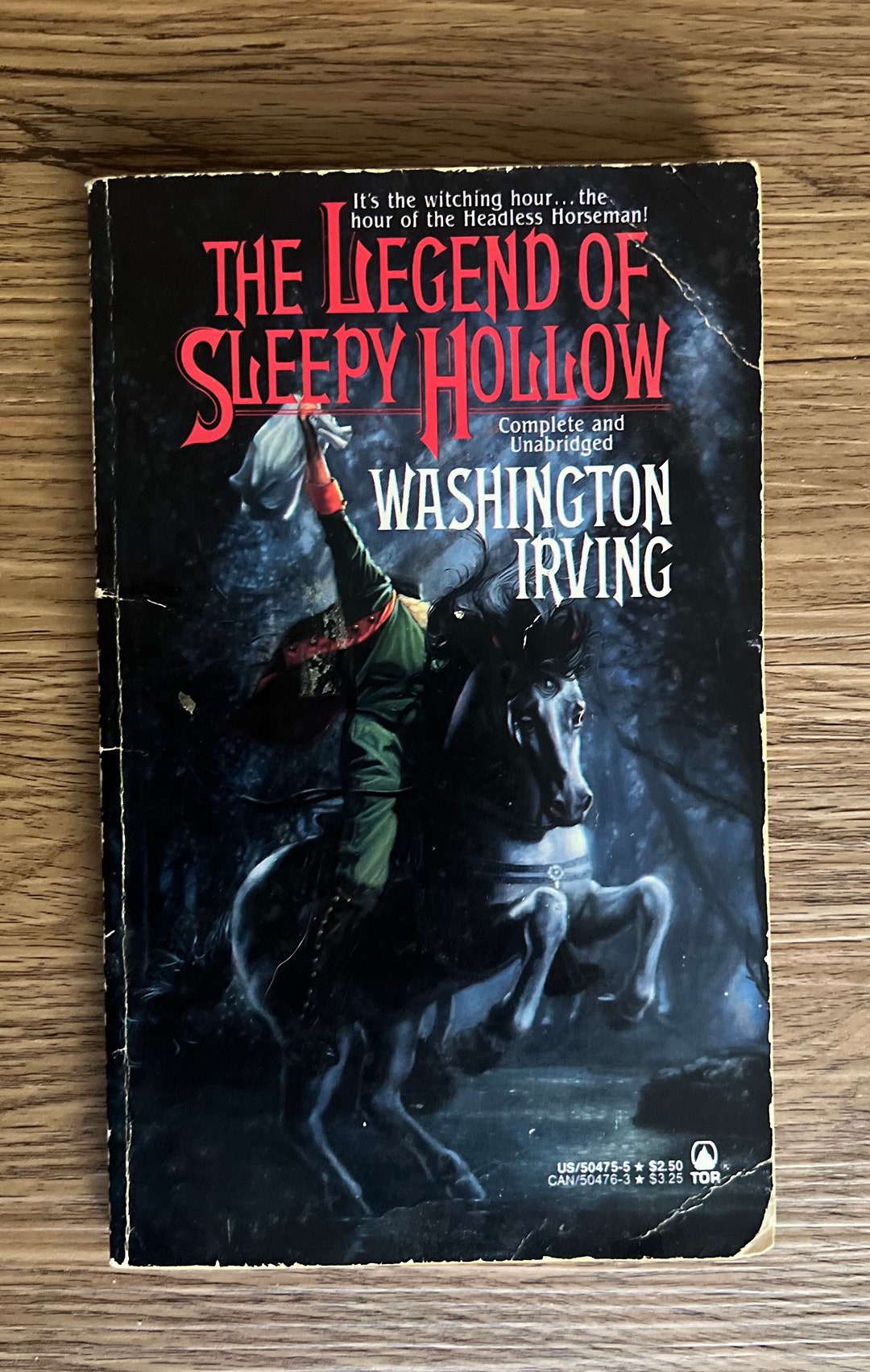 1990 the Legend of Sleepy Hollow by Washington Irving//first TOR ...