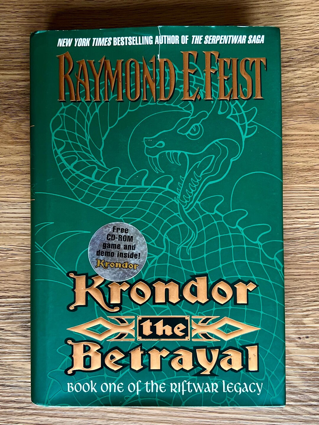 1998 Krondor the Betrayal by Raymond E. Feist//book 1 of the Riftwar ...