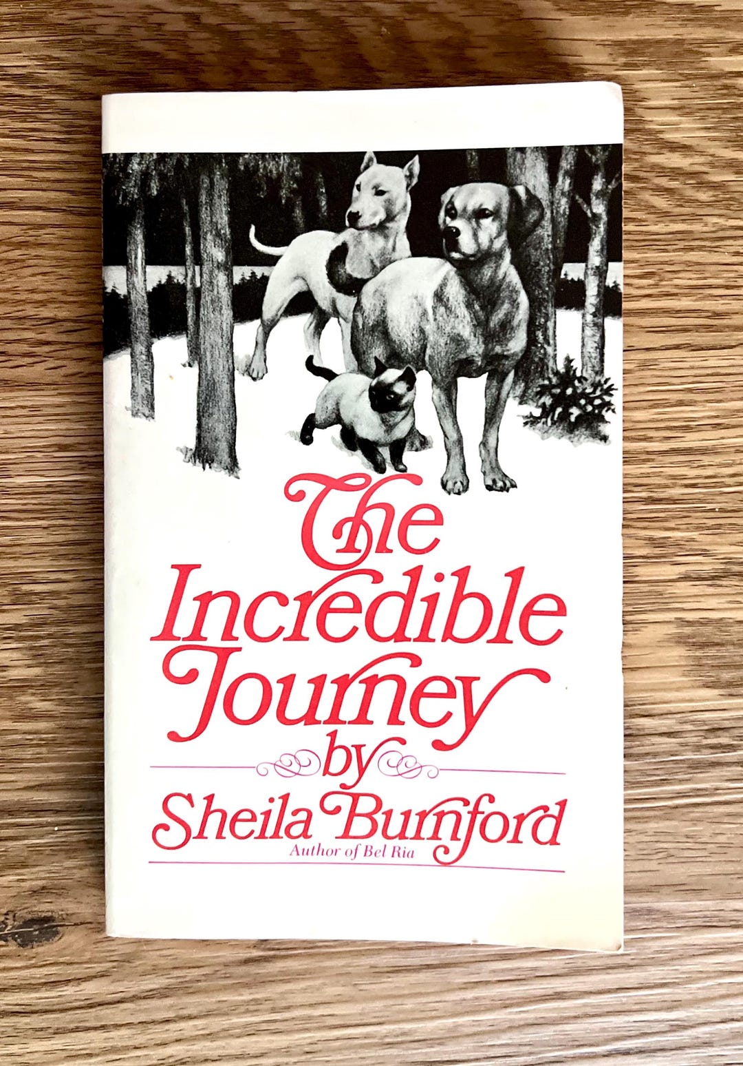 1996 the Incredible Journey by Sheila Burnford//vintage Laurel-leaf ...