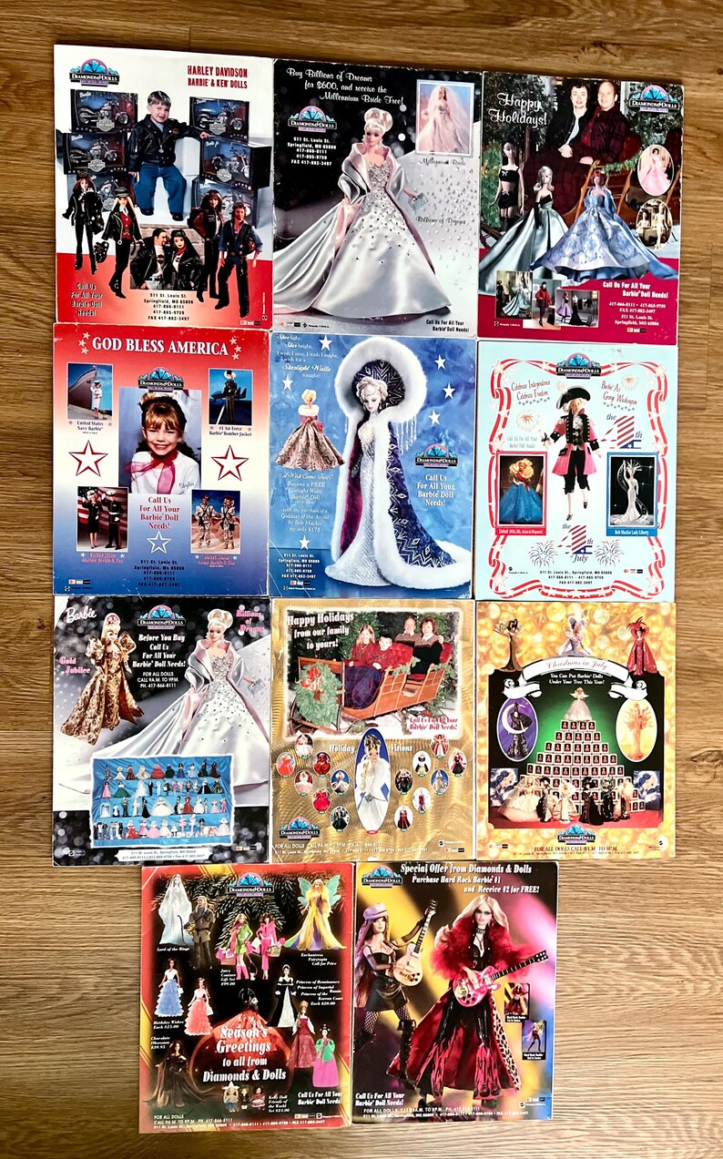 Assorted Vintage Barbie Bazaar: the Official Barbie Doll Collectors ...