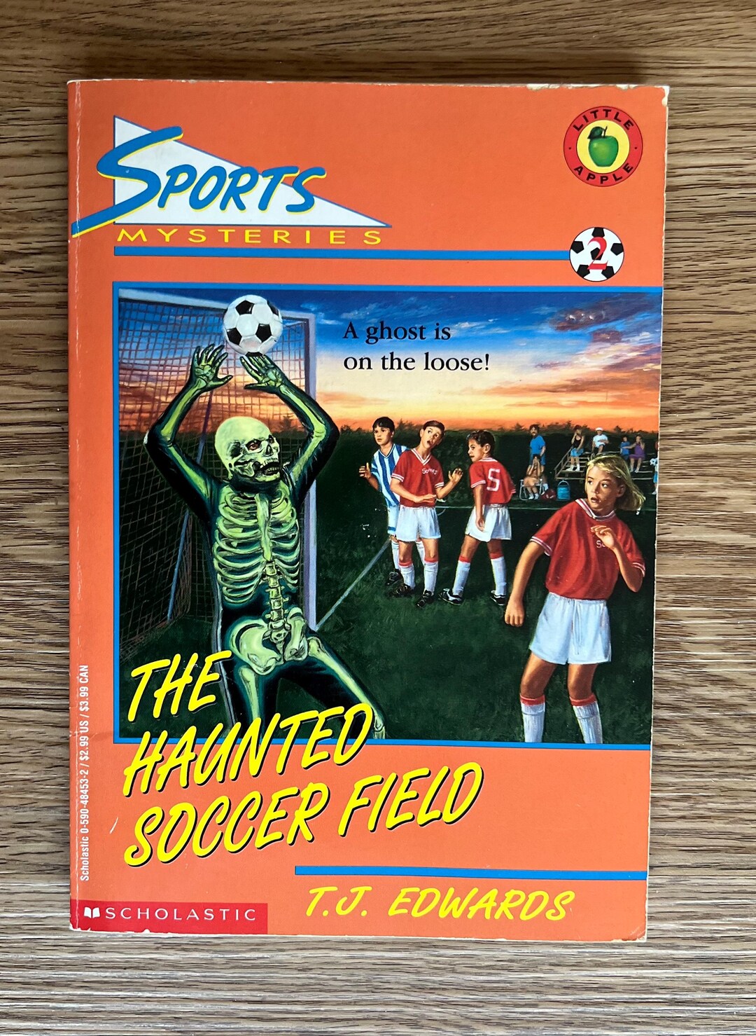 1995 the Haunted Soccer Field by T.J. Edwards, Sports Mysteries #3 ...