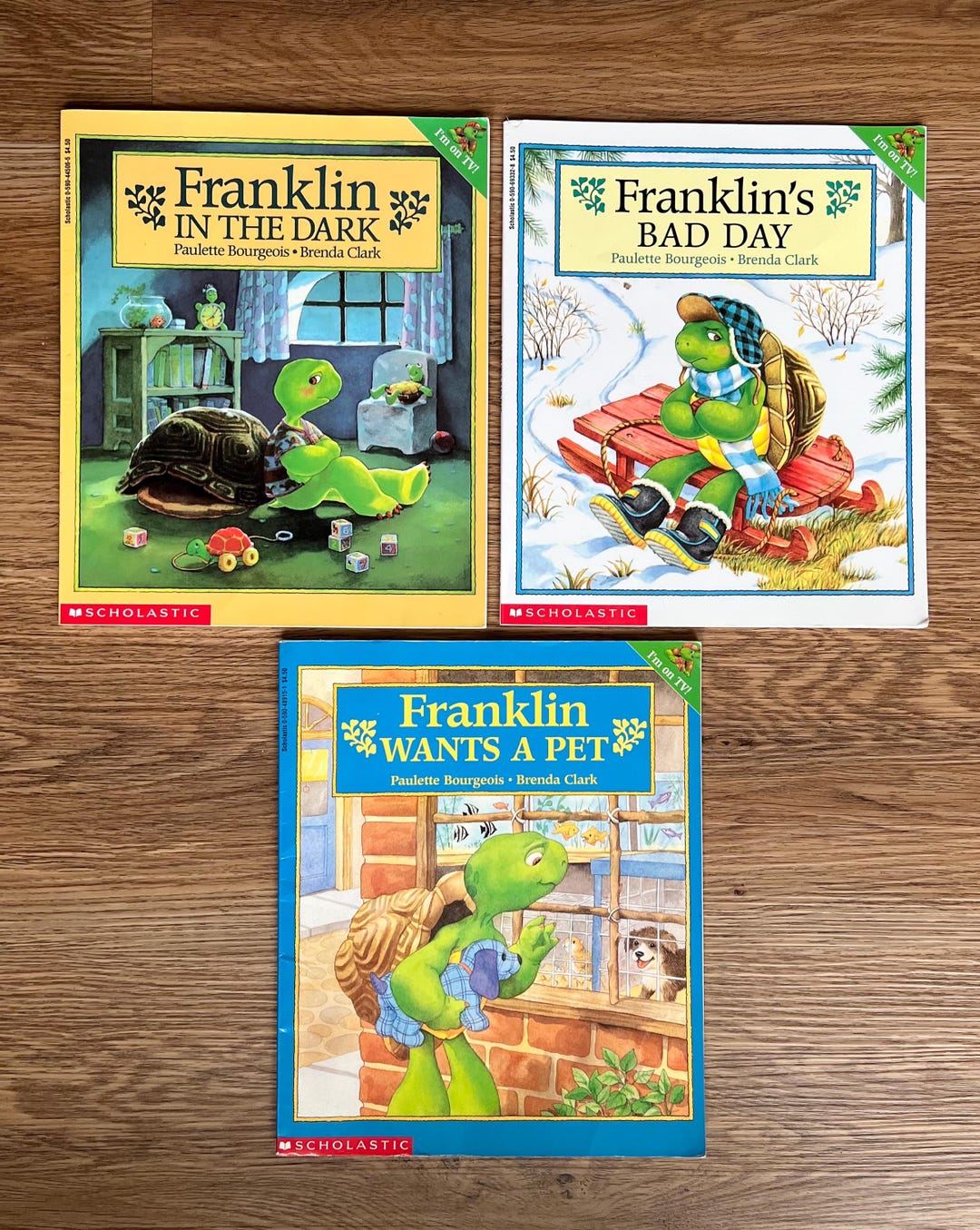 3 Vintage Franklin Books by Paulette Bourgeois & Brenda Clark//vintage ...