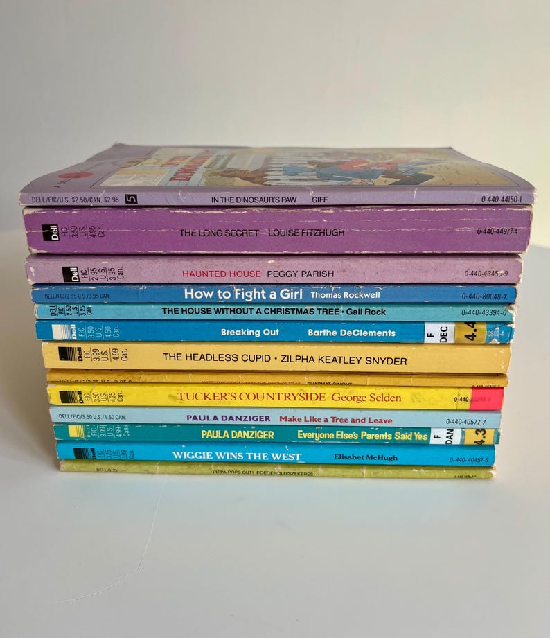 Assorted Vintage Dell Yearling Books//you Choose, Sold Separately ...