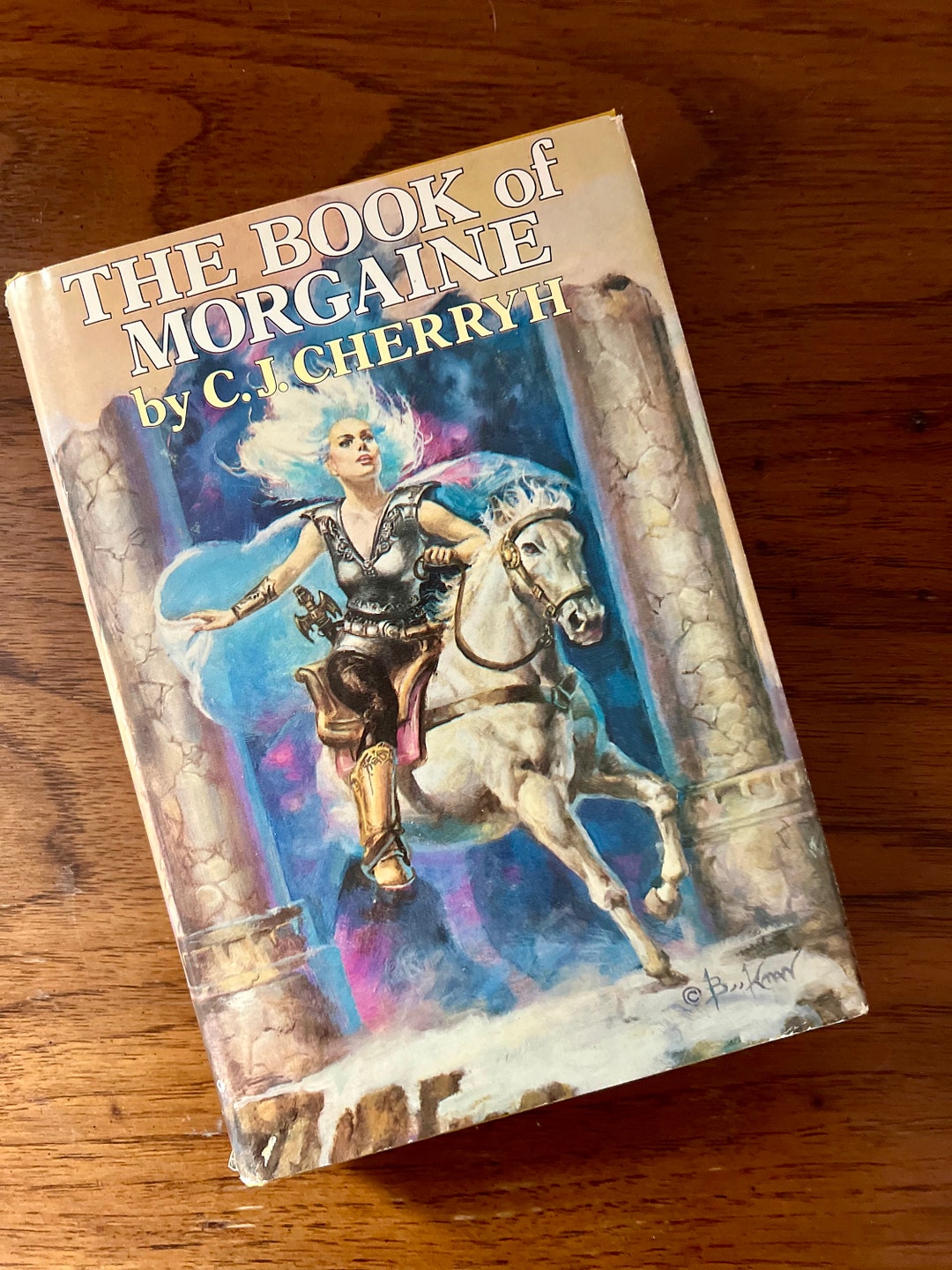 Book of Morgaine by C.J. Cherryh Vintage Fantasy Hardcover Book//fires of Azeroth, Well of ...