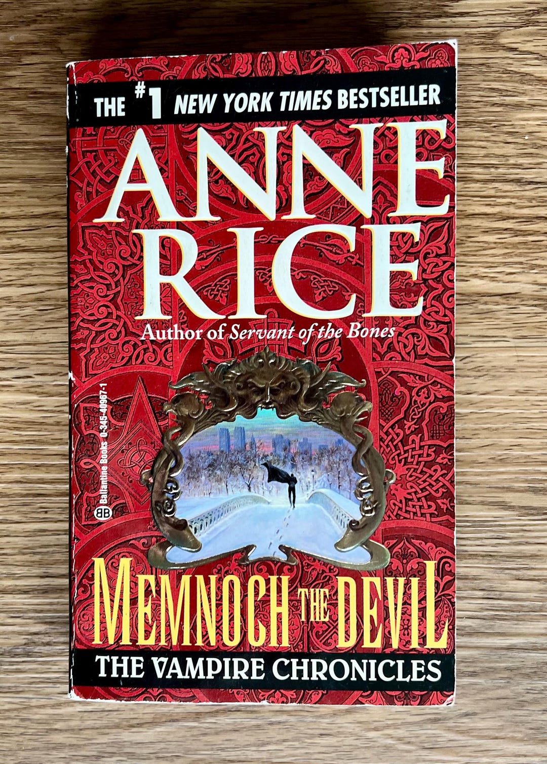 1997 Memnoch the Devil by Anne Rice//paperback Novel//vintage Horror ...