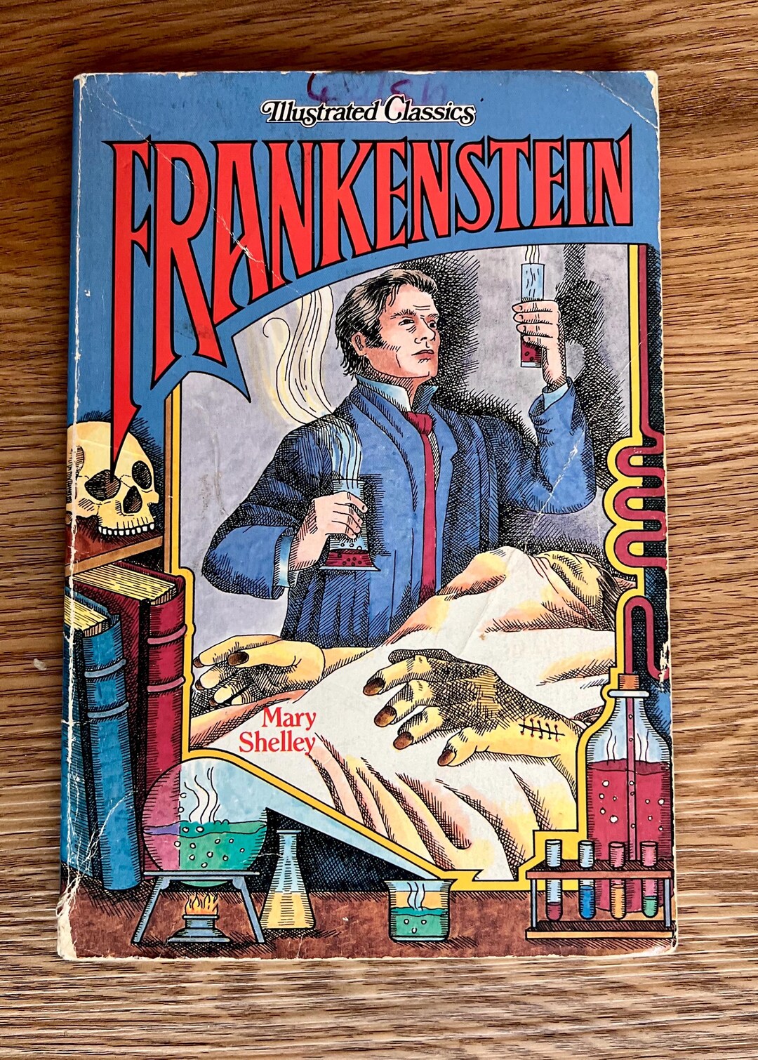1992 Frankenstein by Mary Shelley, Illustrated Classics//vintage Young Reader Kids Books ...