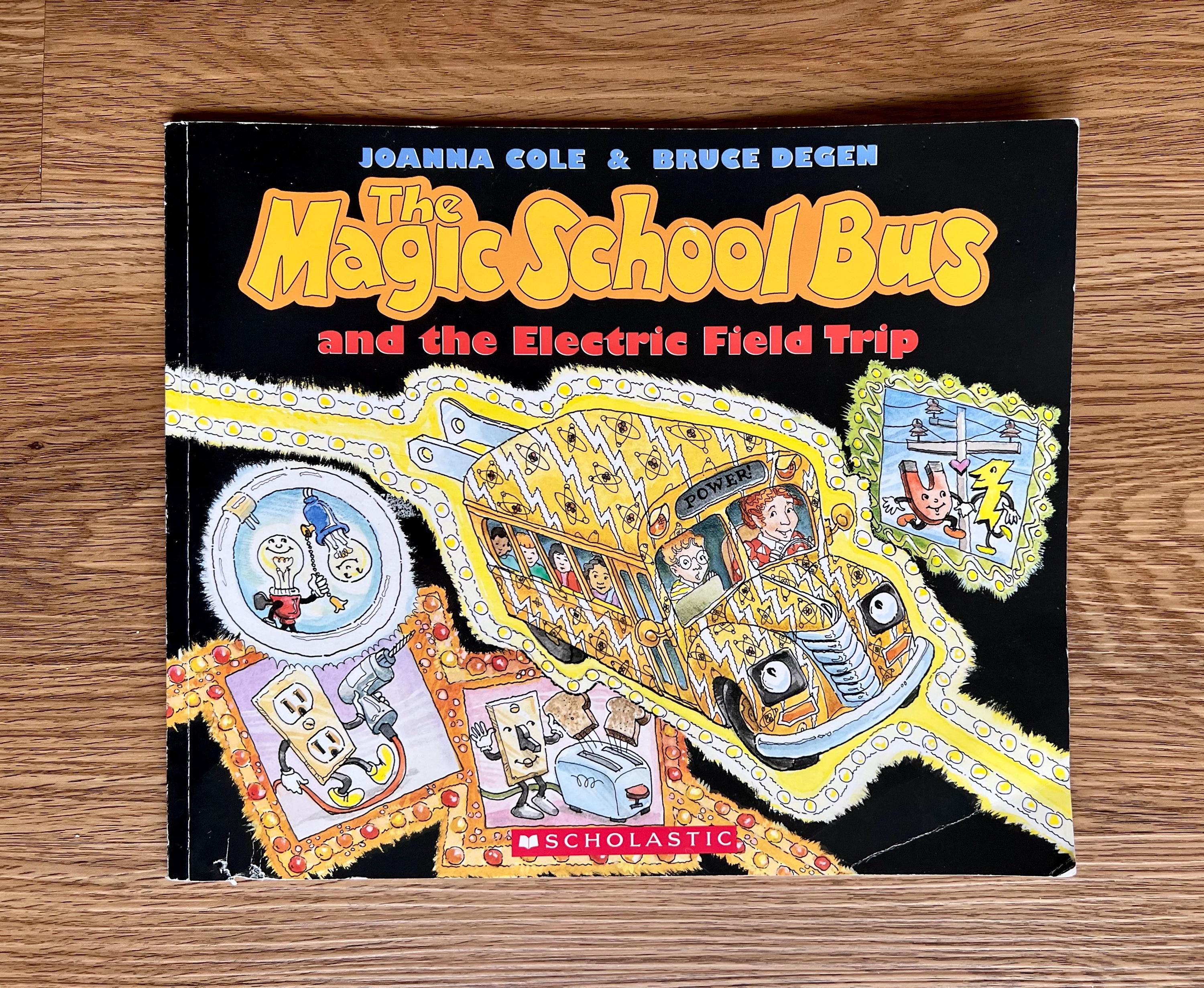 1997 Magic School Bus: Electric Field Trip, Joanna Cole, Vintage ...
