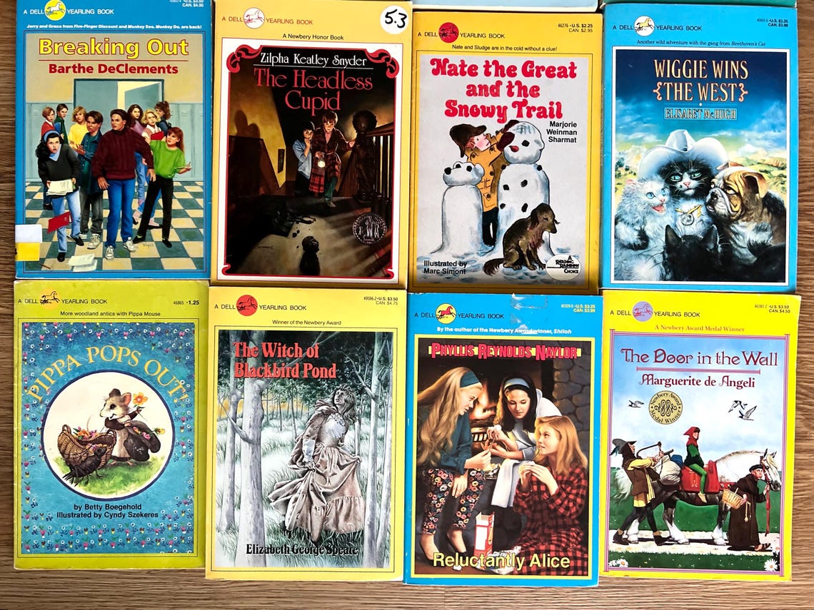 Assorted Vintage Dell Yearling Books//you Choose, Sold Separately ...