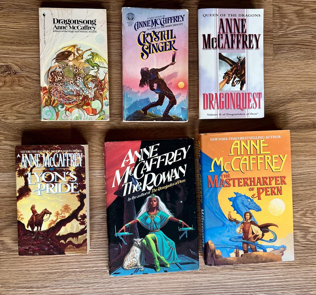 Assorted Anne Mccaffrey Novels//you Choose, Sold Separately//vintage ...