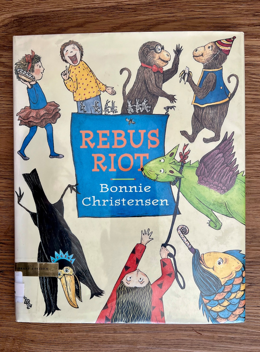 1997 Rebus Riot by Bonnie Christensen-hardcover Library Edition ...
