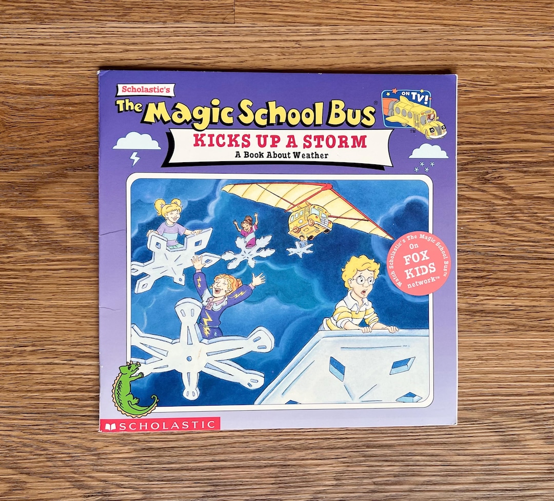 The Magic School Bus: Kicks up A Storm by Joanna Cole//vintage ...