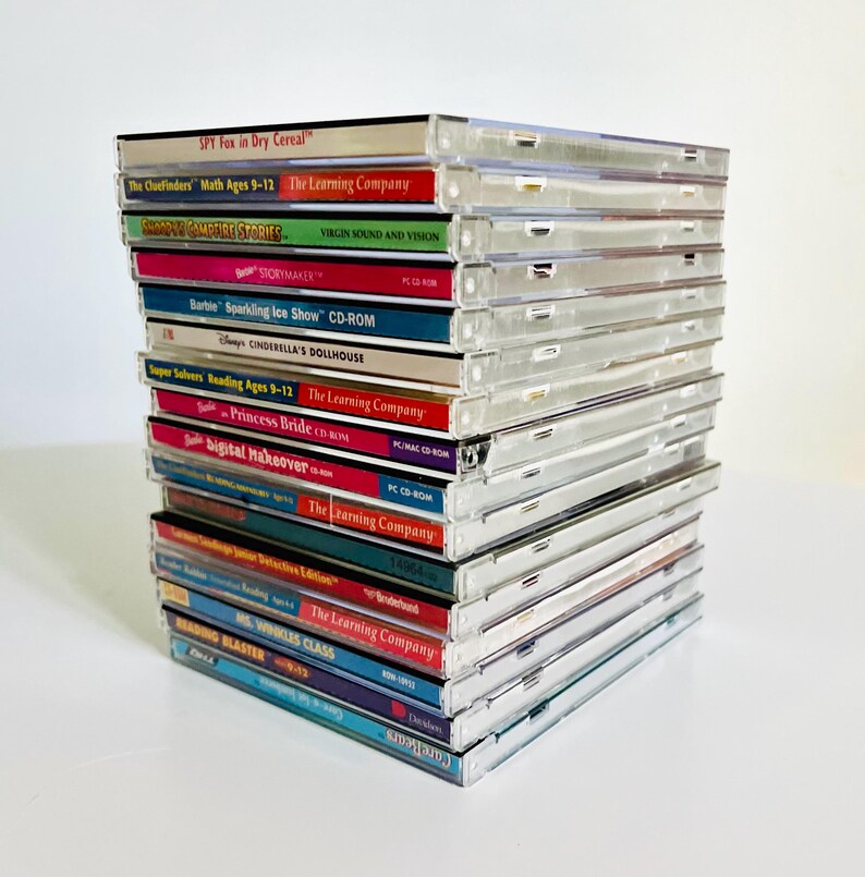 Vintage Assorted PC Games//you Choose, Sold Separately//computer Cd ...