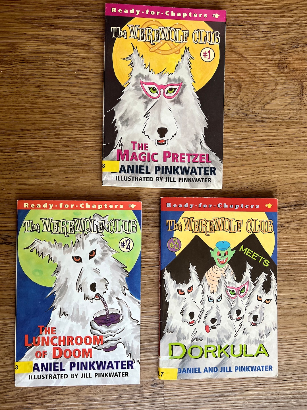 The Werewolf Club Books 1-3 by Daniel Pinkwater//vintage Aladdin ...