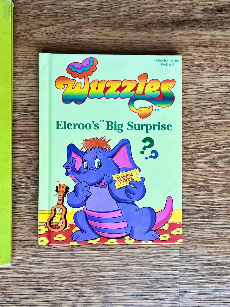 Vintage Wuzzles Book Set: 1980s Children's Hardcovers - Etsy